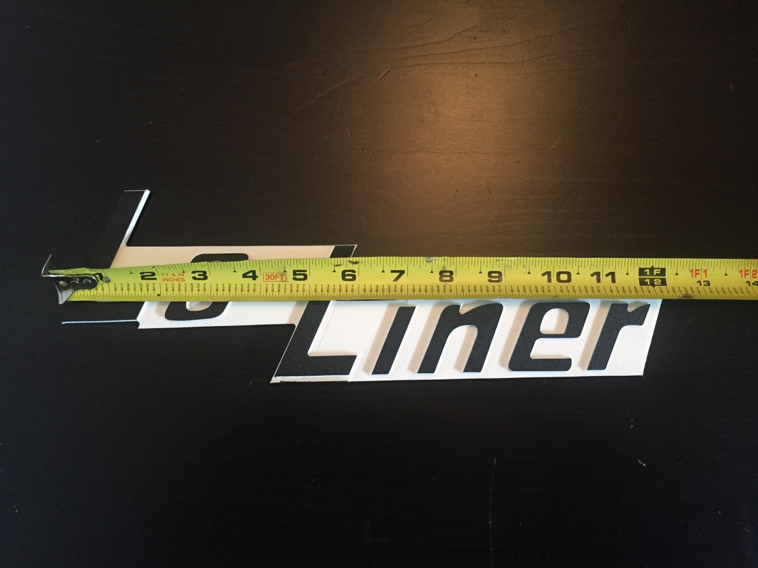 1960's Lo-liner Emblem - Black Text on White Background - Etsy