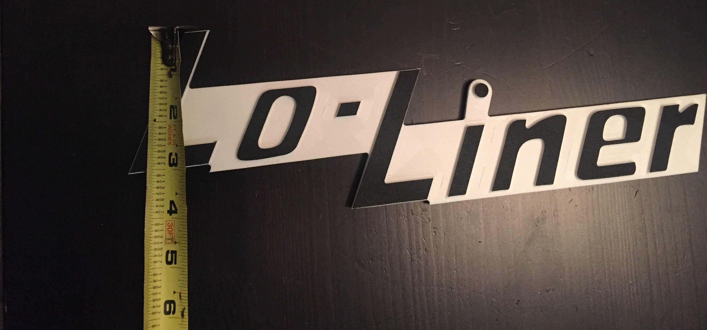1960's Lo-liner Emblem Black Text on White Background - Etsy