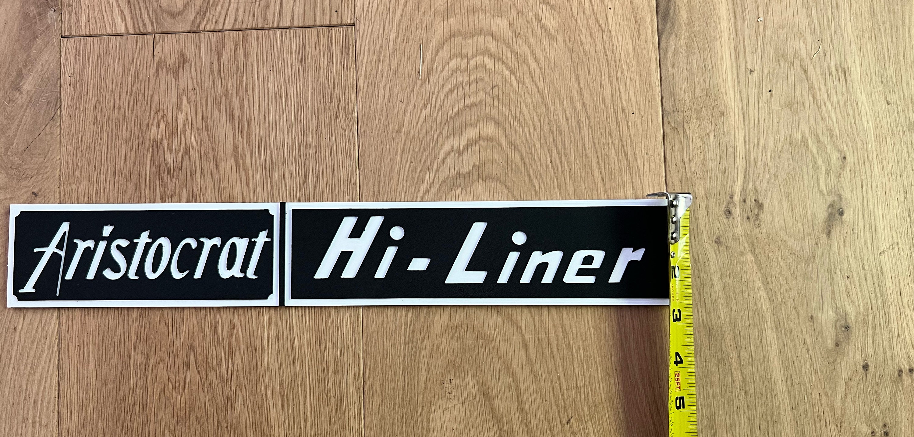 Vintage Aristocrat Trailer Hi-liner Emblem (professionally Designed) - Etsy