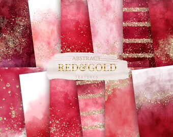 Digital Paper Red | Etsy