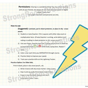 Math Hopscotch Skip-counting or Multiplication Facts 1's - Cubes up to ...