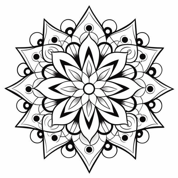 20 Beautiful Mandalas: PRINTABLE Coloring Pages for Stress and Anxiety ...