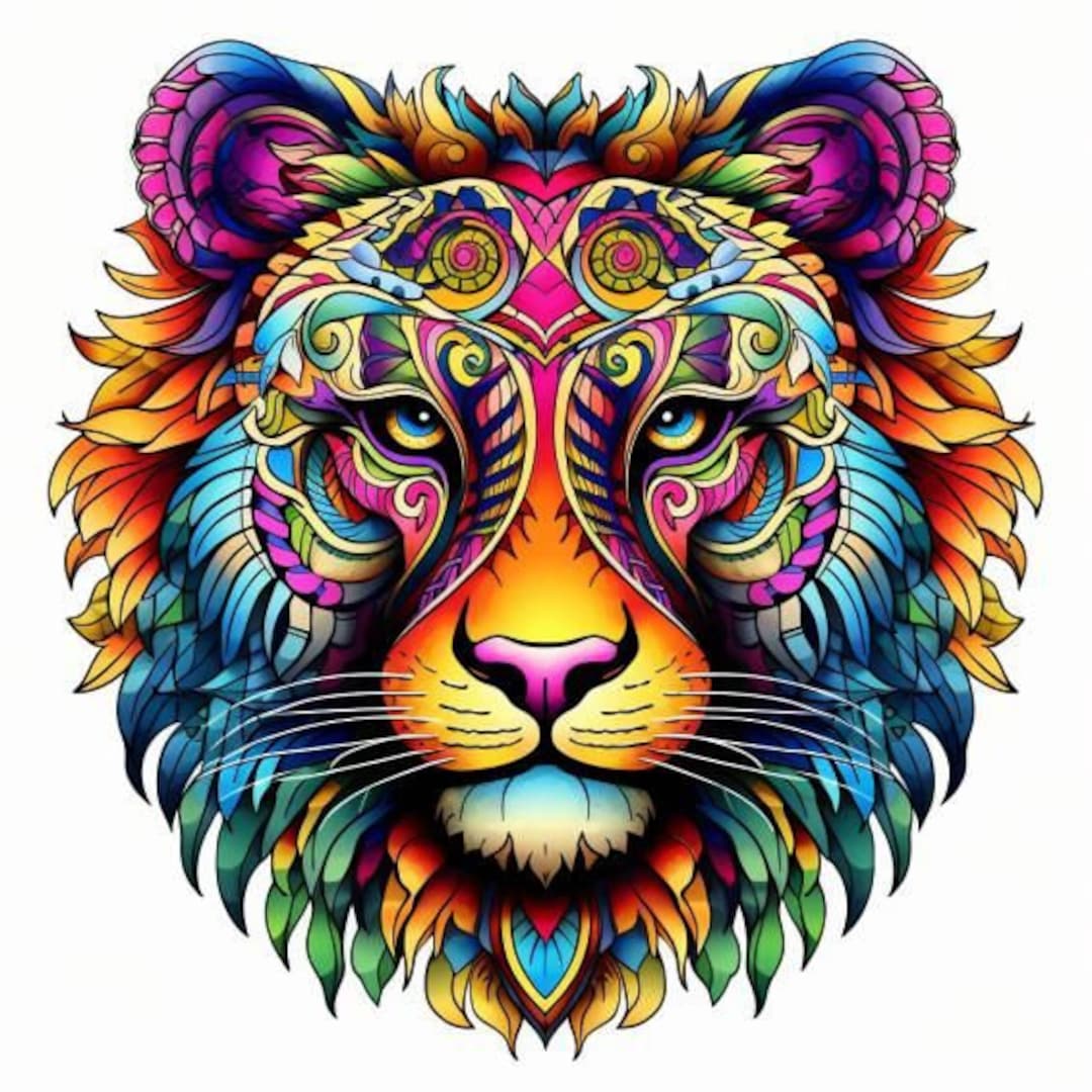 50 Animal Mandala Coloring Pages, Printable Animal Mandala Coloring ...