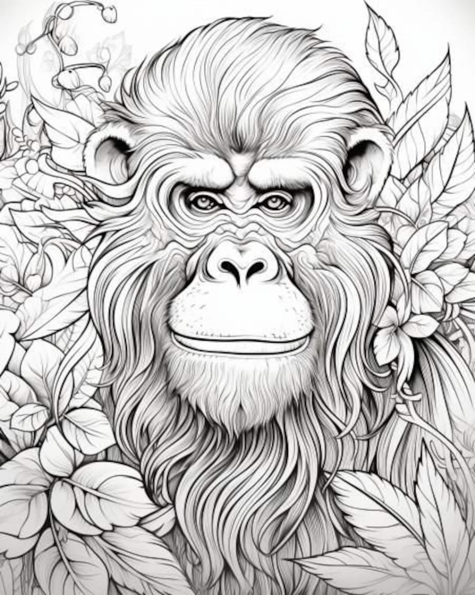 25 Wild Safari Animals Coloring Pages Printable, Safari Coloring Pages ...