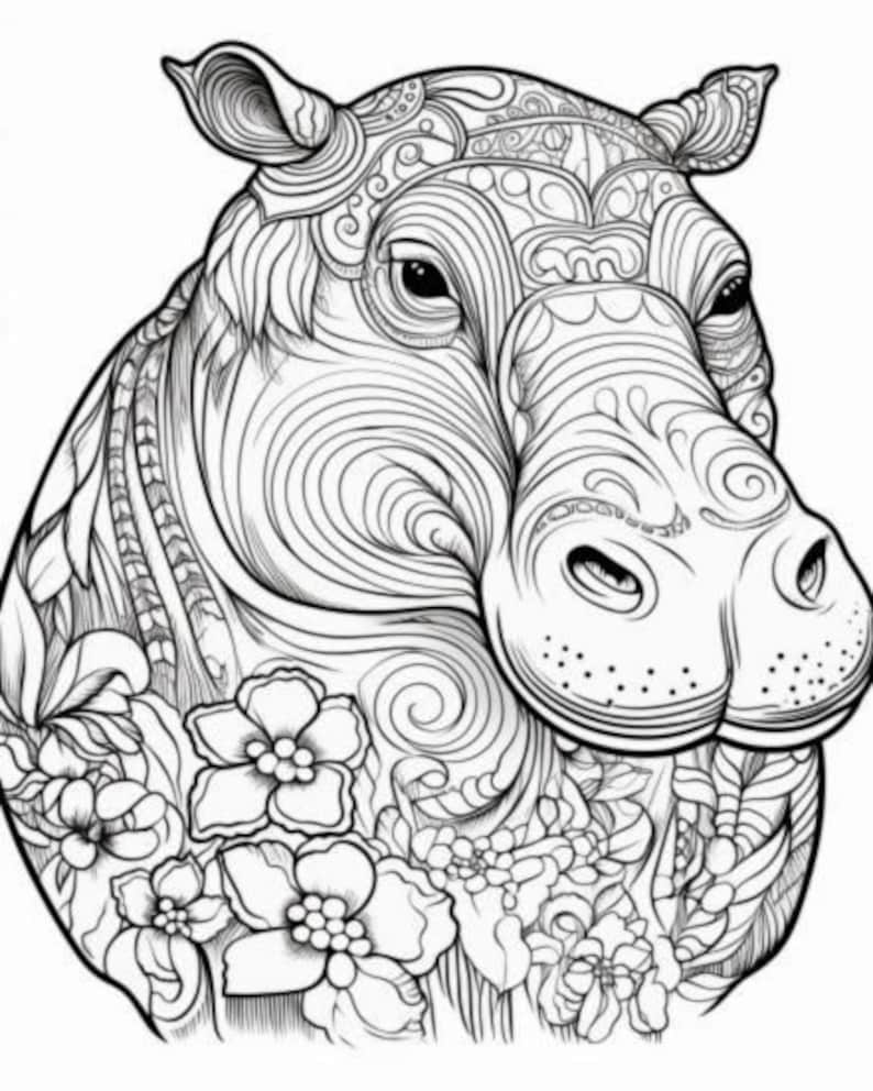 25 Wild Safari Animals Coloring Pages Printable, Safari Coloring Pages ...