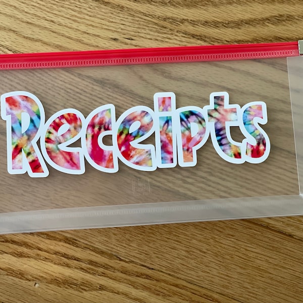 Receipt Organizer - Etsy