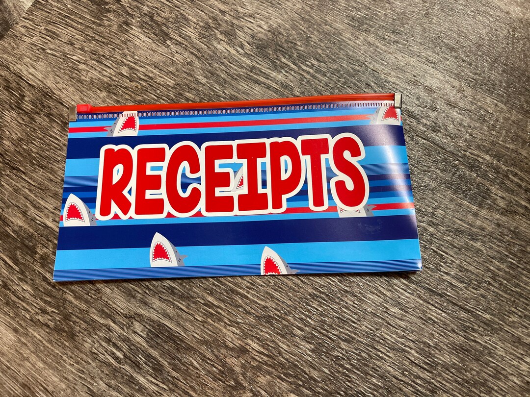 Receipt Holder/receipt Organizer/receipt Envelope - Etsy
