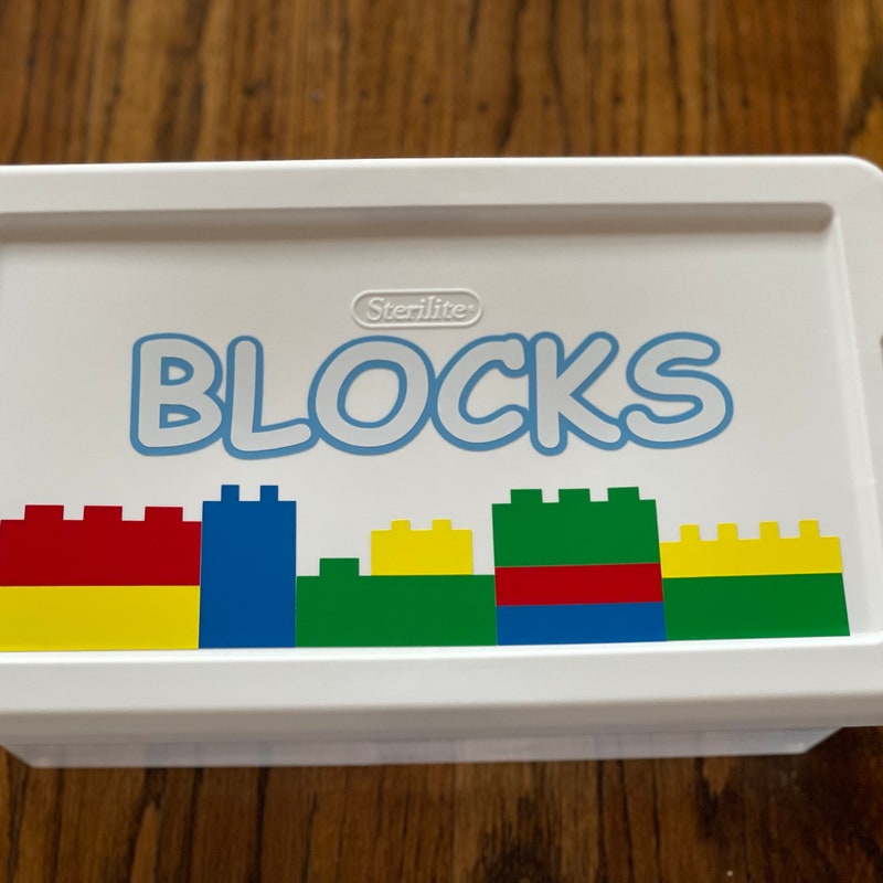 Building Blocks Storage - Etsy