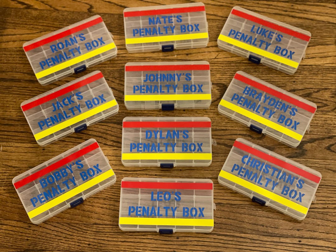 Hockey Candy Box/snackle Box/snack Box, Hockey Team Gift - Etsy