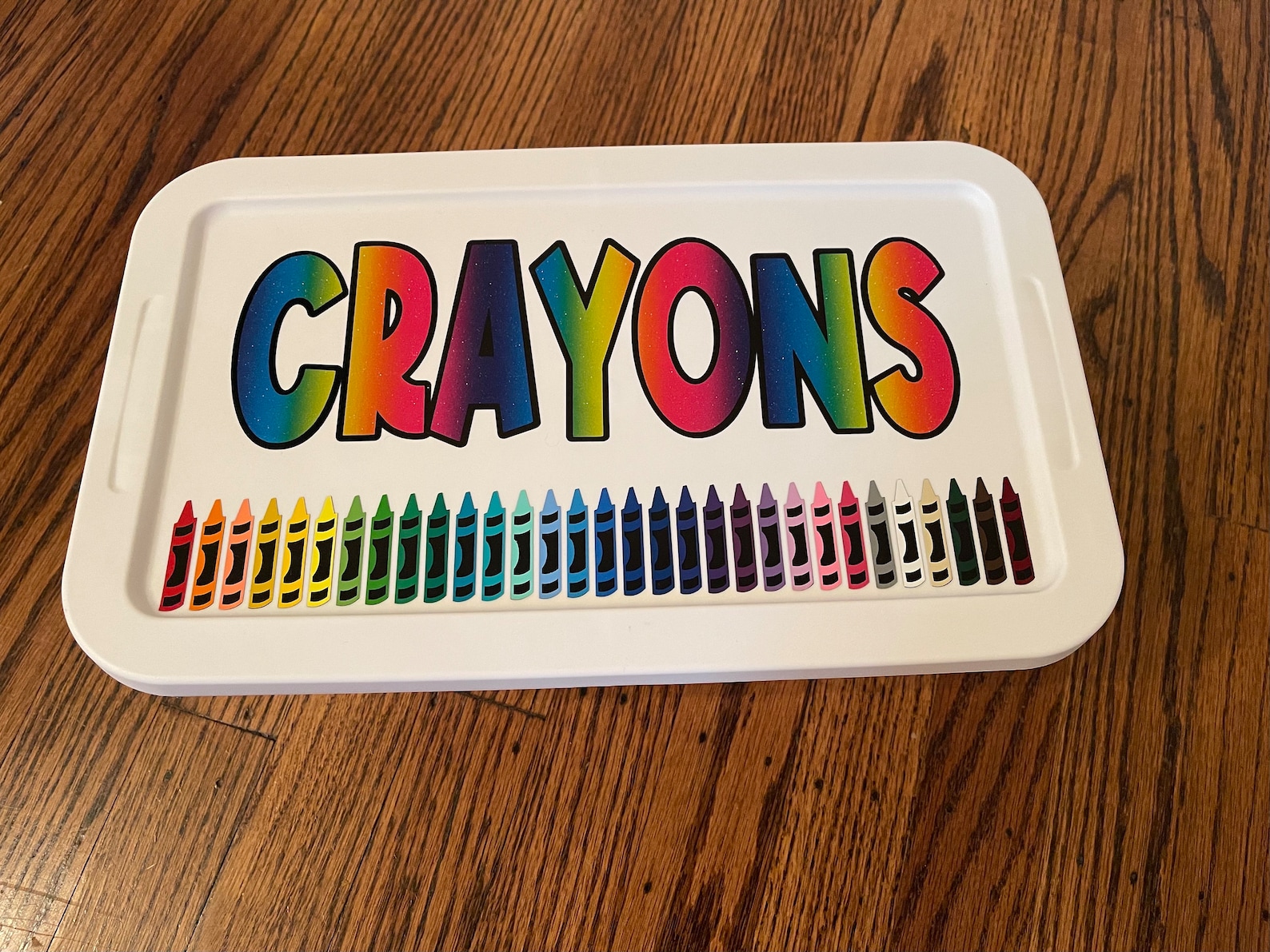 Crayon Storage Container - Etsy