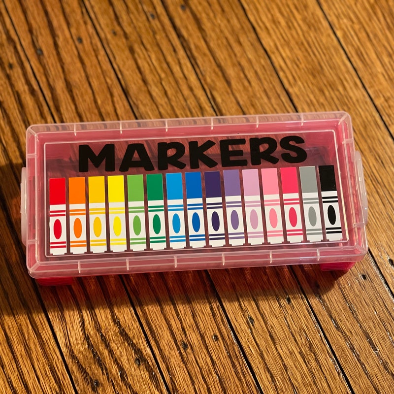 Marker Storage - Etsy