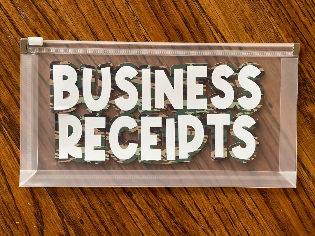 Business Receipt Envelope - Etsy
