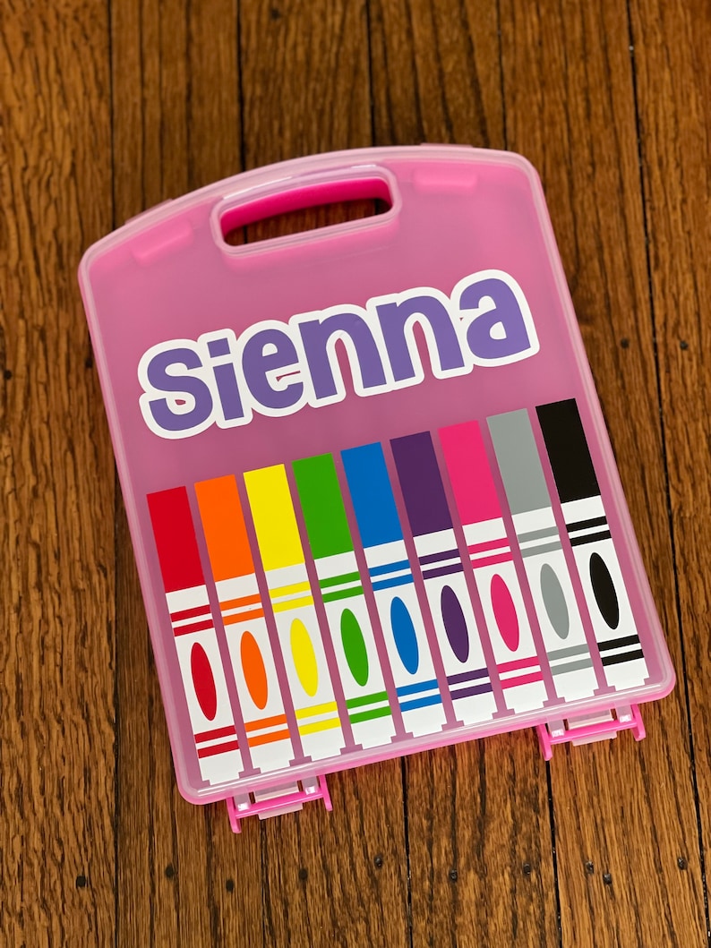 Marker Container/travel Marker Box - Etsy