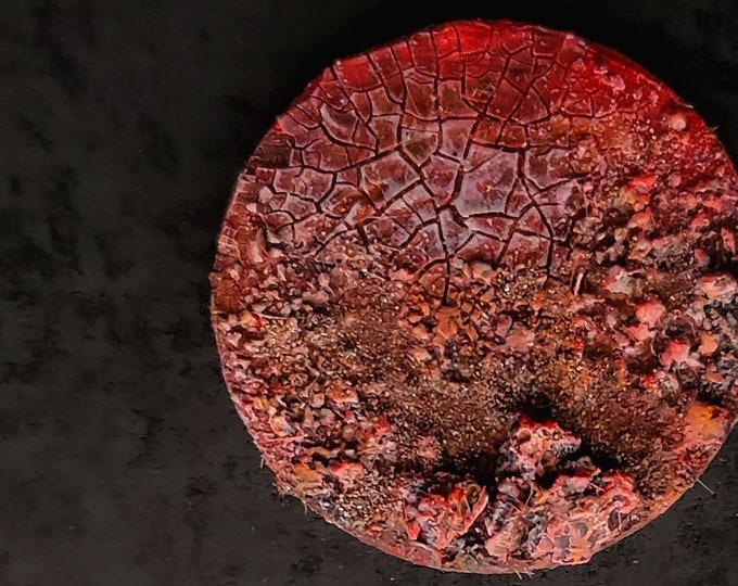 LAVA FLOW Custom Miniature Bases | Etsy