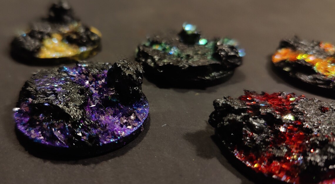DARK CRYSTAL CAVERNS Custom Miniature Bases - Etsy