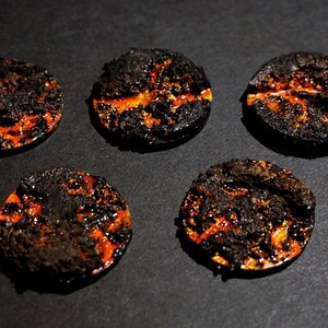 LAVA FLOW Custom Miniature Bases | Etsy