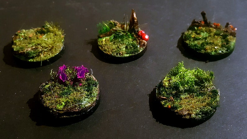 FOREST FLOOR Custom Miniature Bases | Etsy