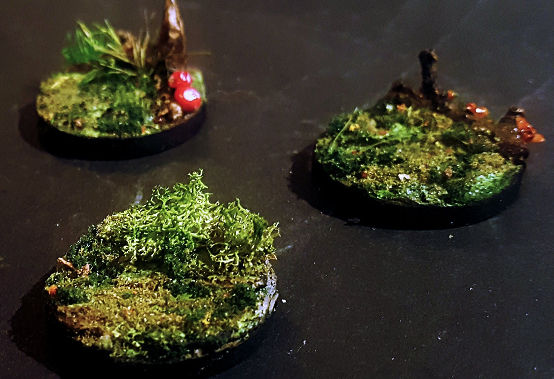 FOREST FLOOR Custom Miniature Bases - Etsy