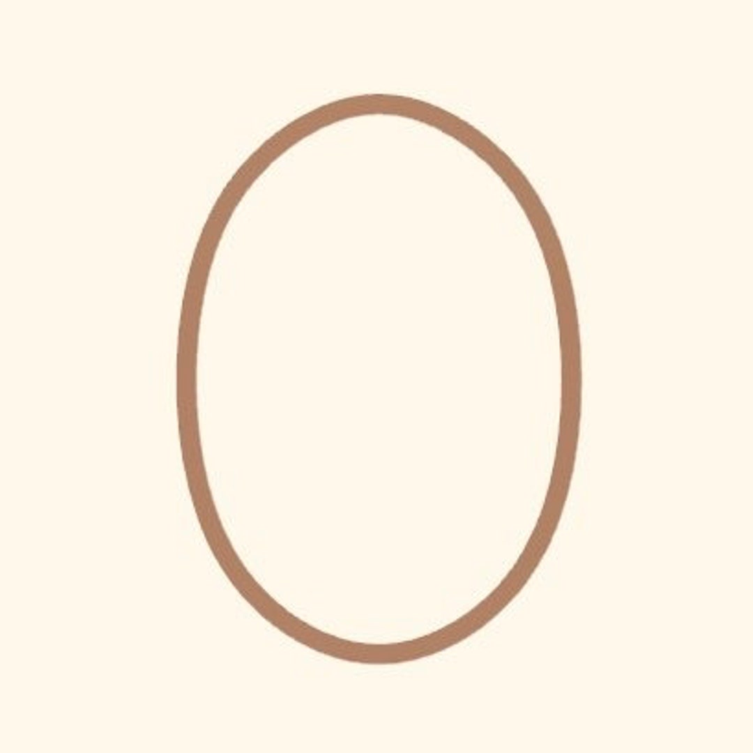 Oval Cookie Cutter - Etsy