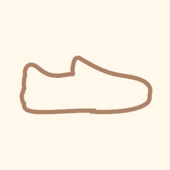 Vans Tennis Shoe Cookie Cutter - Etsy