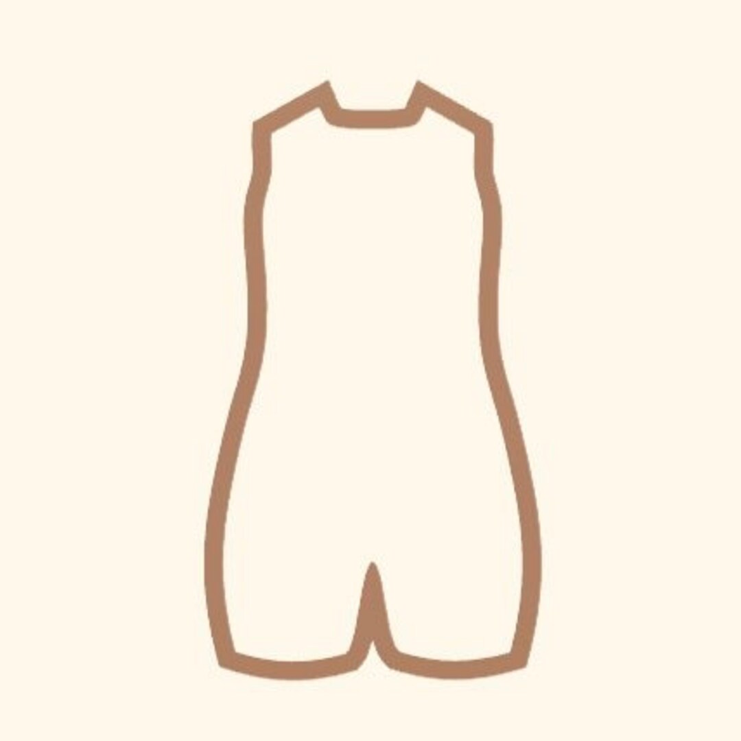 Wrestling Suit Singlet Cookie Cutter - Etsy