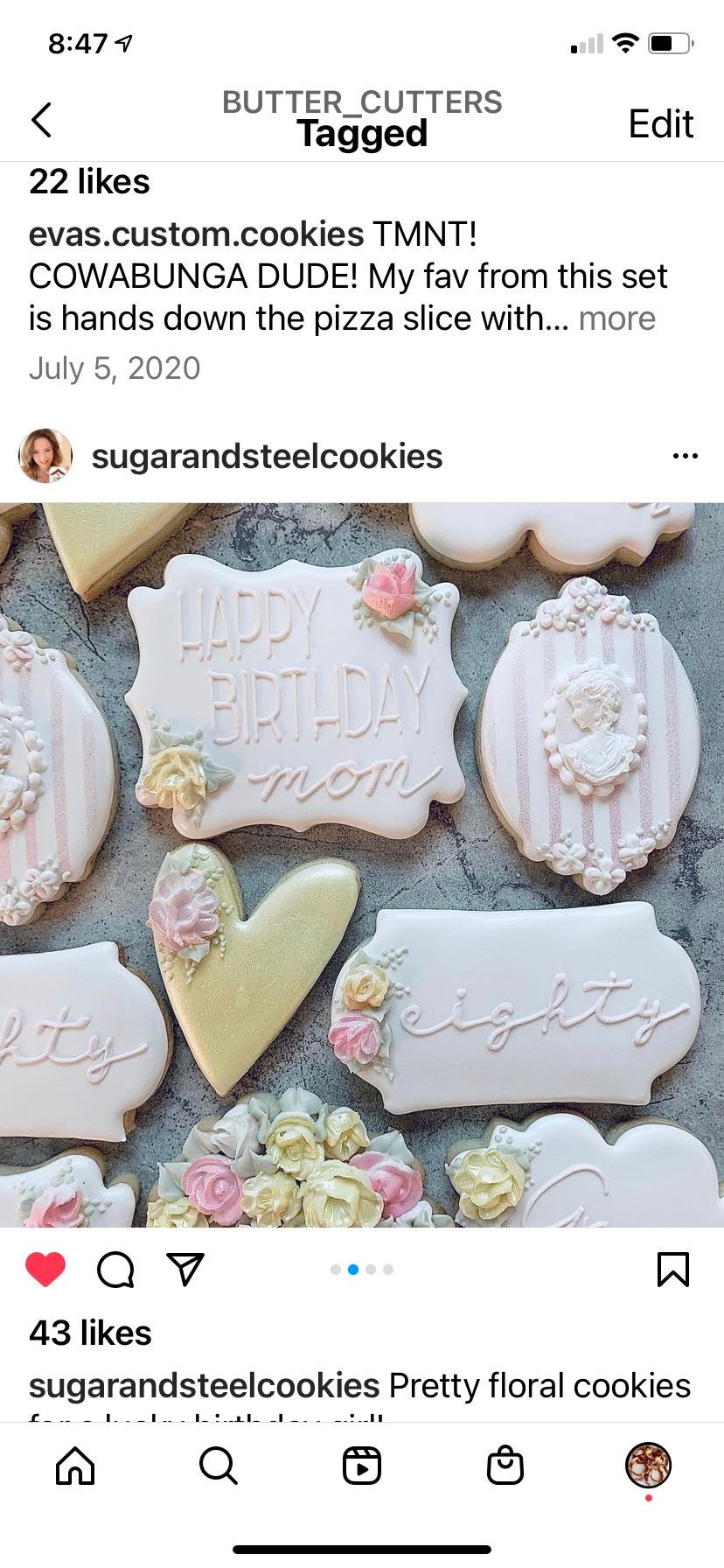 Forget Me Not Plaque Cookie Cutter - Etsy