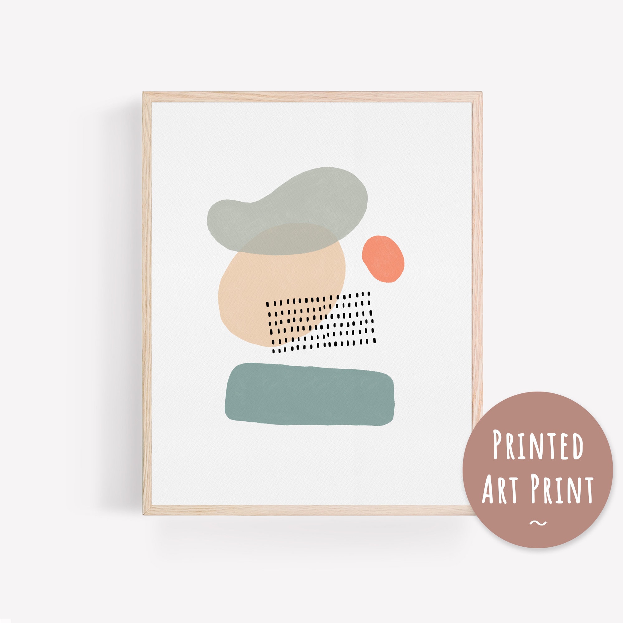 Geometric And Organic Shapes In Art