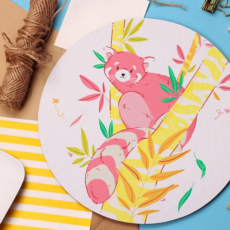 Panda Mouse Pad - Etsy UK
