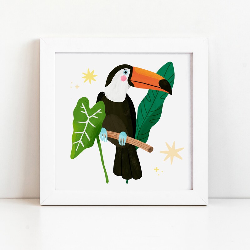 Toucan Print - Etsy