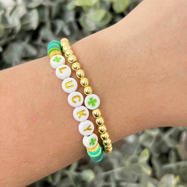 St Patricks Bracelet - Etsy