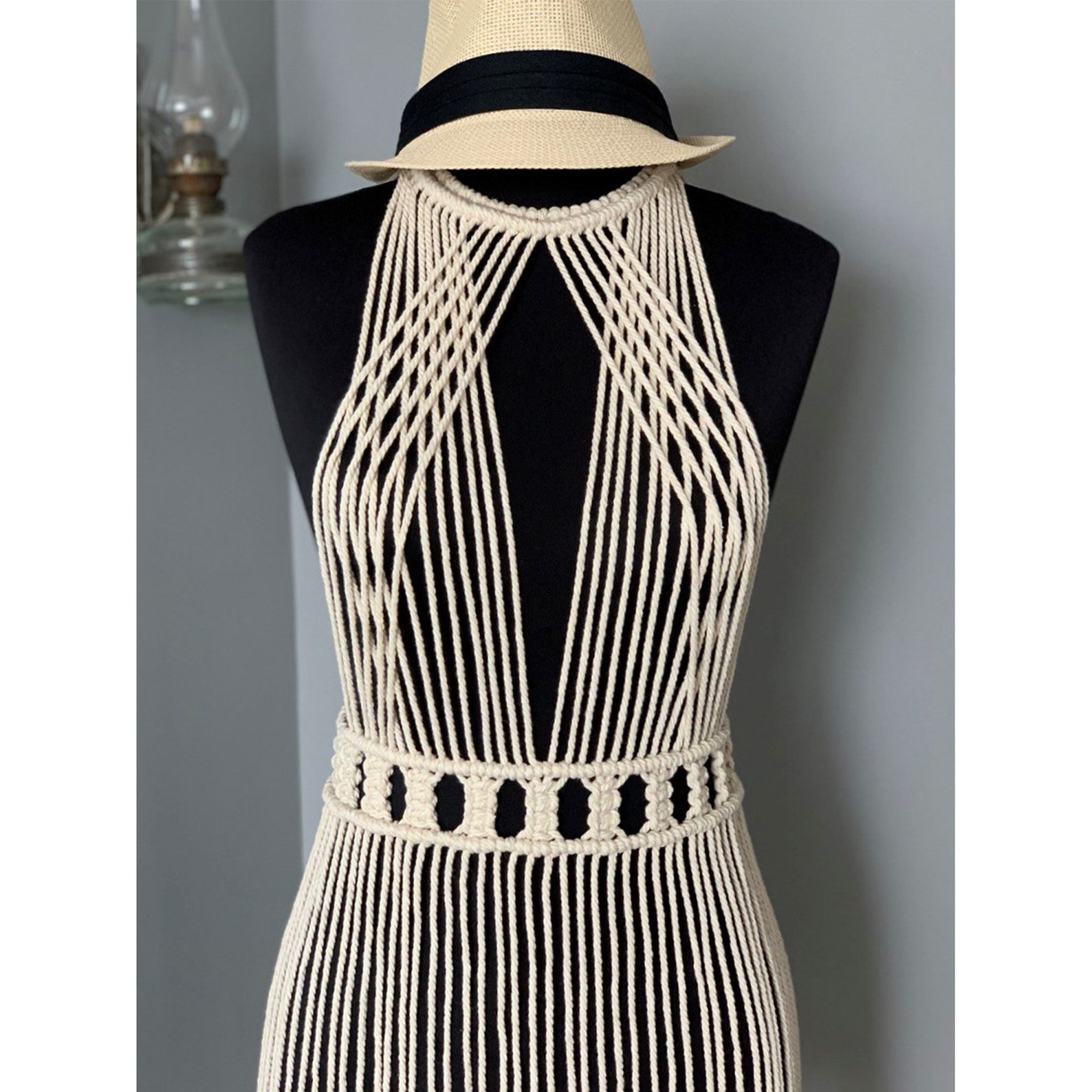 Macrame Dress Festival Clothing Festival Dress Handmade - Etsy