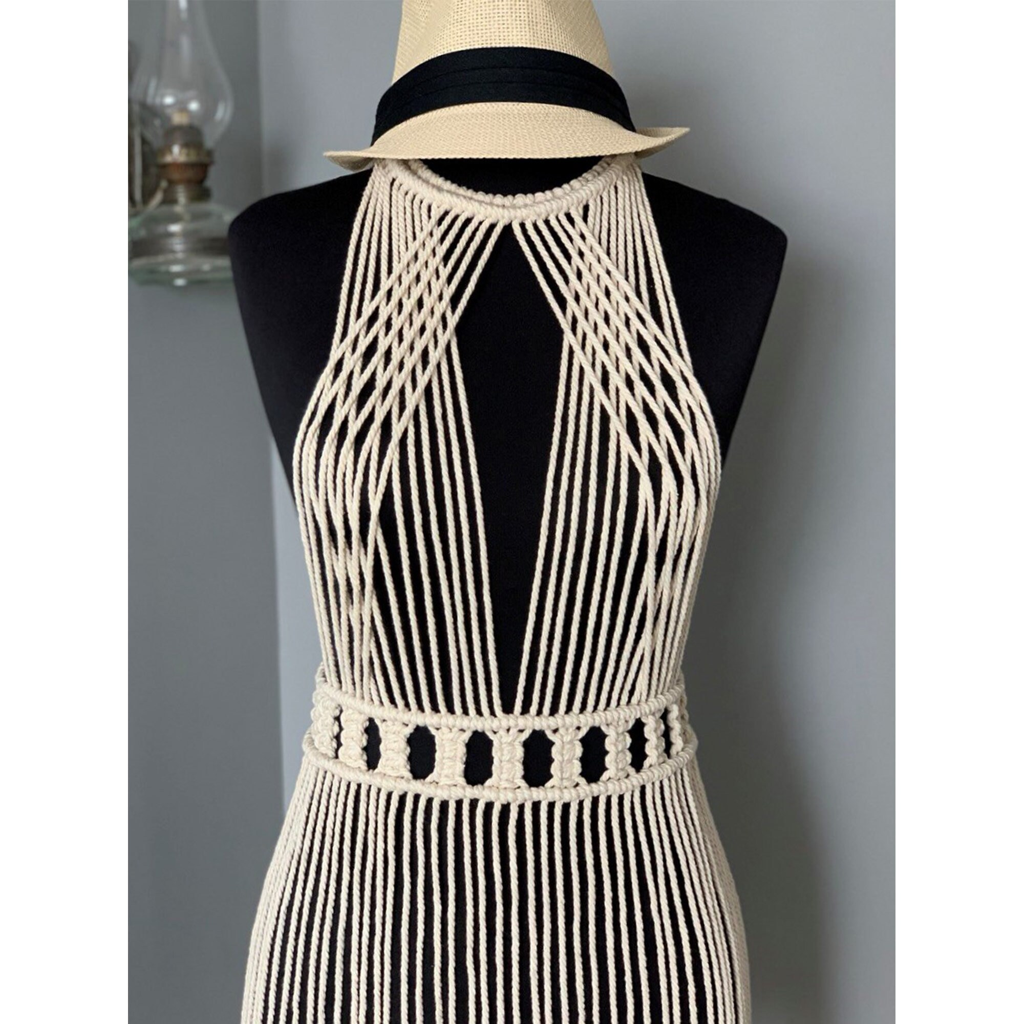 Macrame Dress Festival Clothing Festival Dress Handmade - Etsy