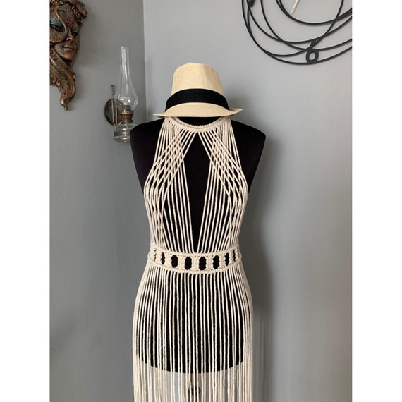 Macrame Dress Festival Clothing Festival Dress Handmade - Etsy