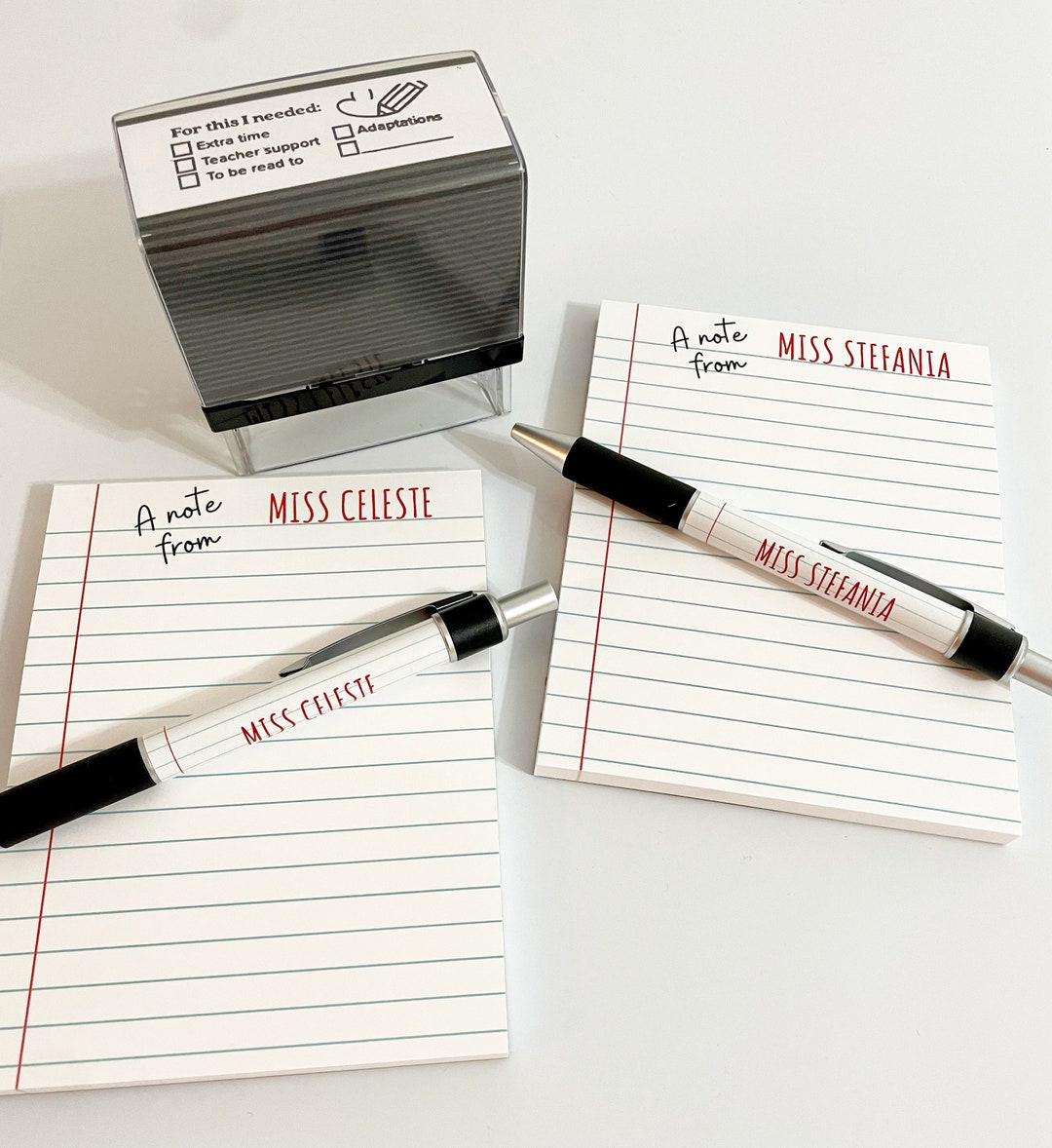 Notepad and Pen Set Teacher Notepad, Principal Gift, Secretary Gift ... Notepad and Pen Set Teacher Notepad, Principal Gift, Secretary Gift ...