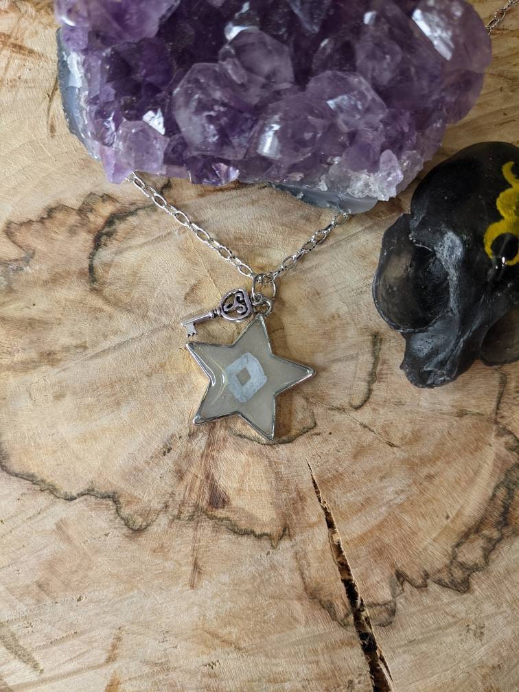 Glow in the Dark Rune Star | Etsy