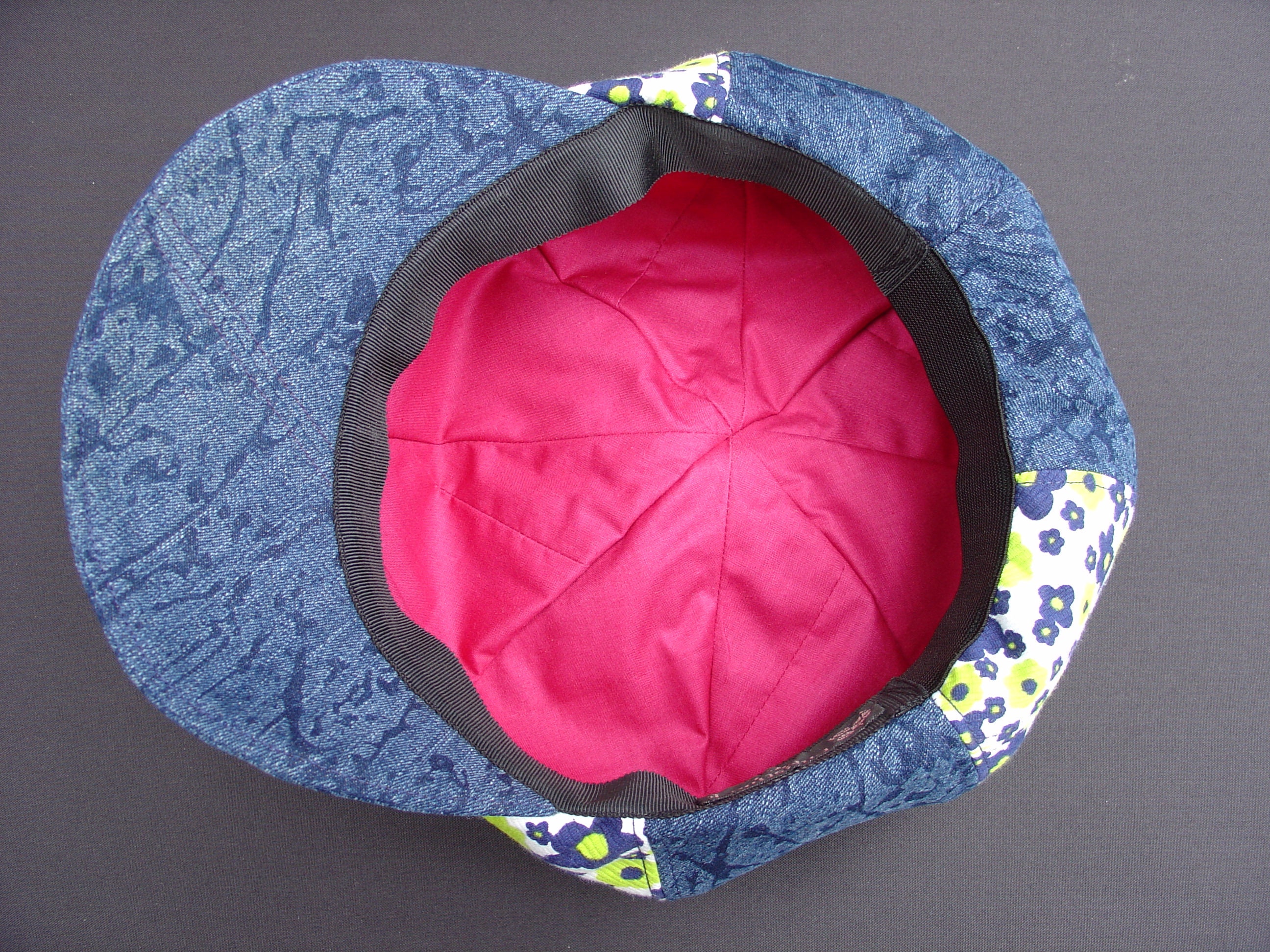 Patchworked Cotton Baker Boy Caps size 57-58cm Medium/large - Etsy UK