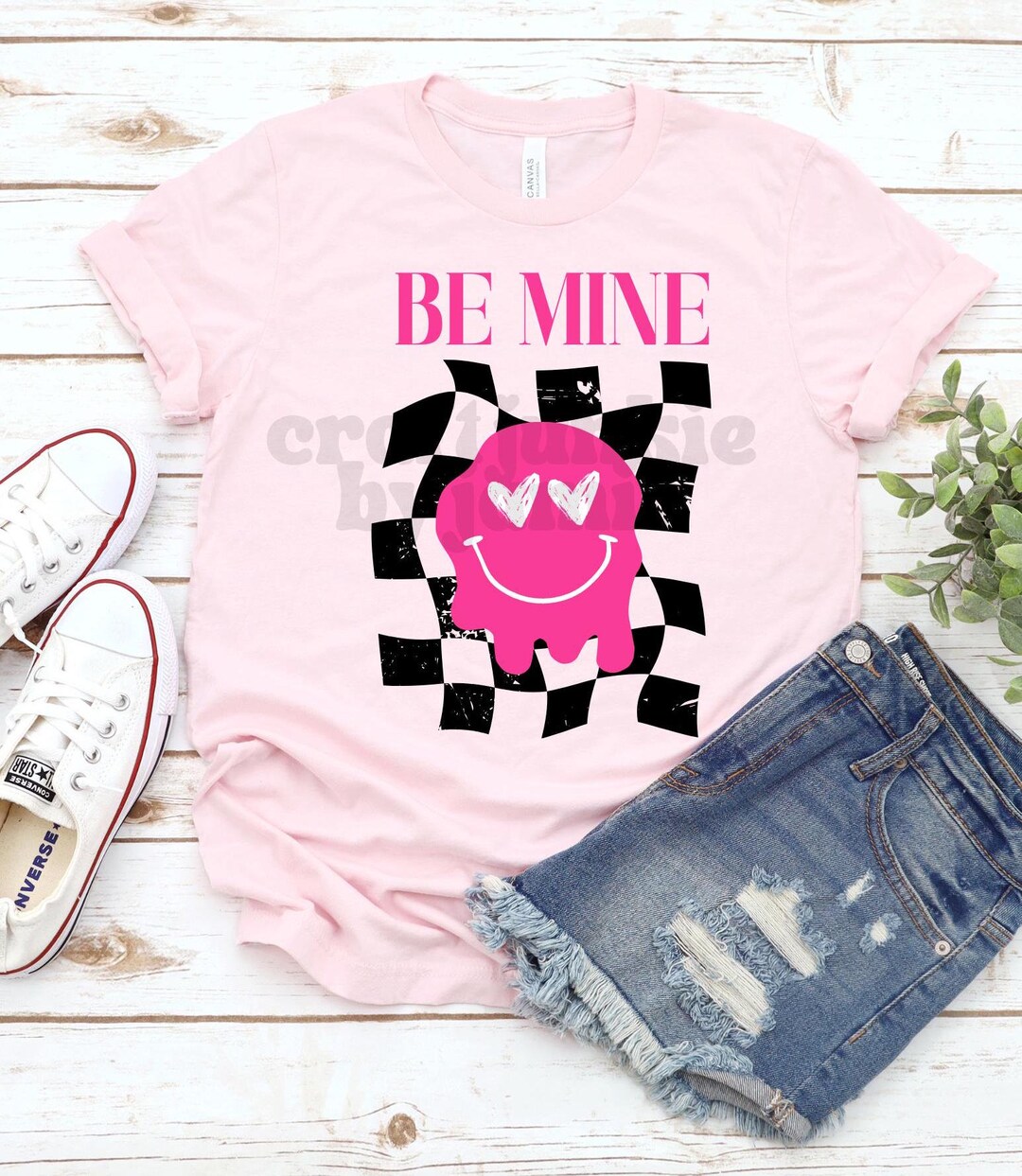 Be Mine PNG, Be Mine Checkered PNG, Smiley Face PNG, Girls Valentine ...