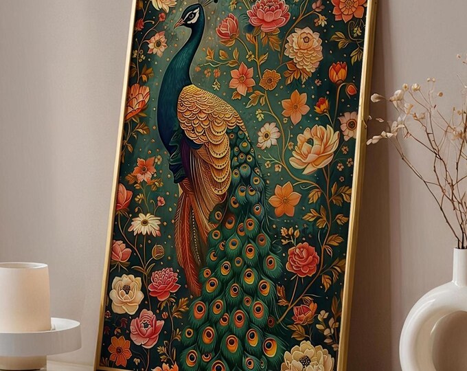 Indian Print, Traditional Indian Poster, Pichwai Art, Hindu Art, Indian ...