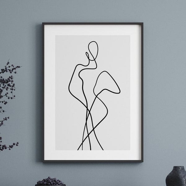 Naked Woman Body Art - Etsy