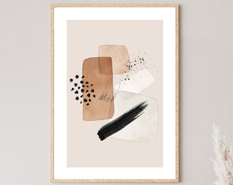 Black Cream Wall Art - Etsy