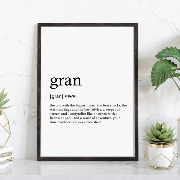 Gran - Etsy