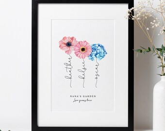 Personalised Friendship Print Best Friend Gift Bestie Gifts Friendship ...