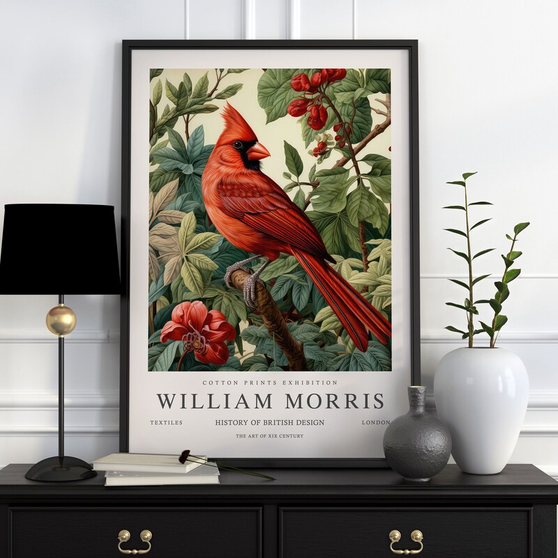 Cardinal Print - Etsy