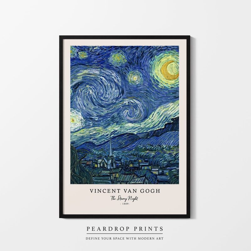 Vincent Van Gogh Print - Etsy