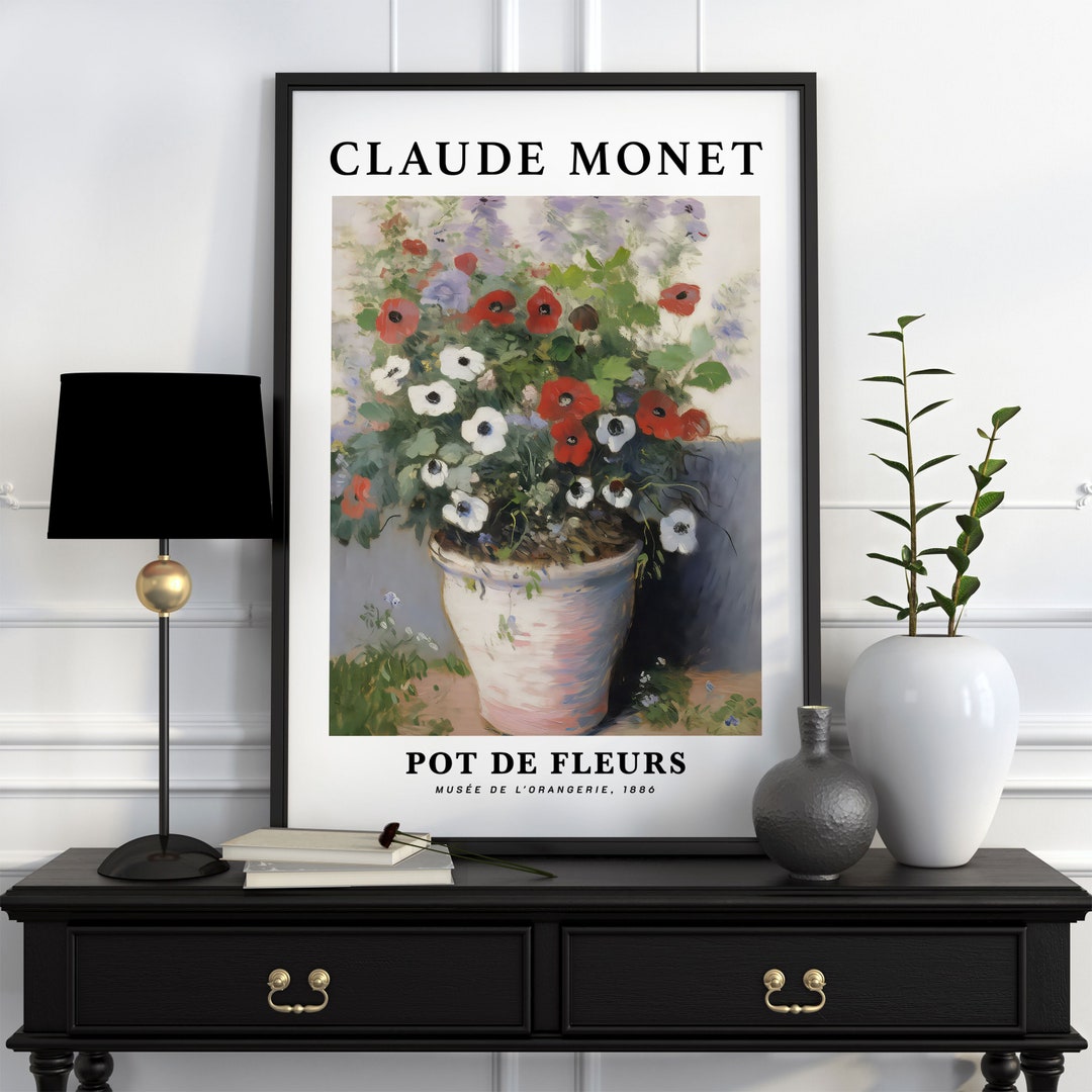 Claude Monet Print, Claude Monet Gift, Claude Monet Poster, Claude ...