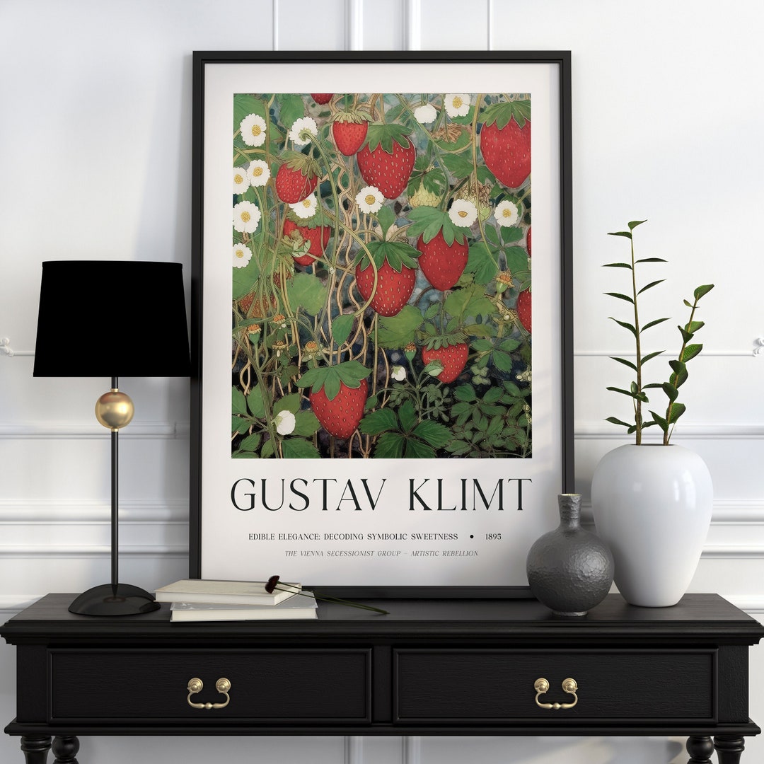 Gustav Klimt Print, Klimt Museum Poster, Gustav Klimt Poster, Klimt ...