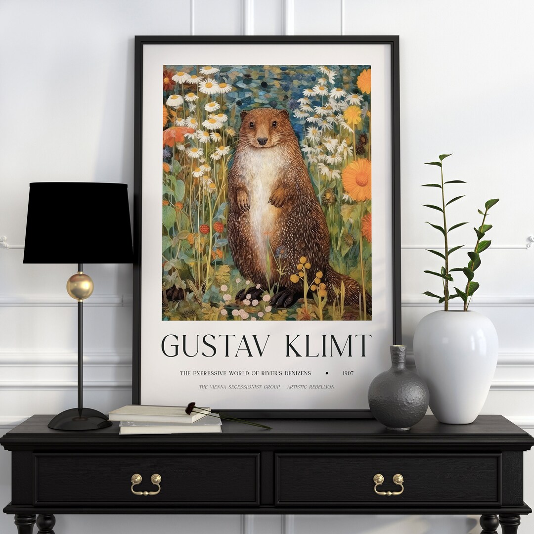 Gustav Klimt Print, Klimt Museum Poster, Gustav Klimt Poster, Klimt ...