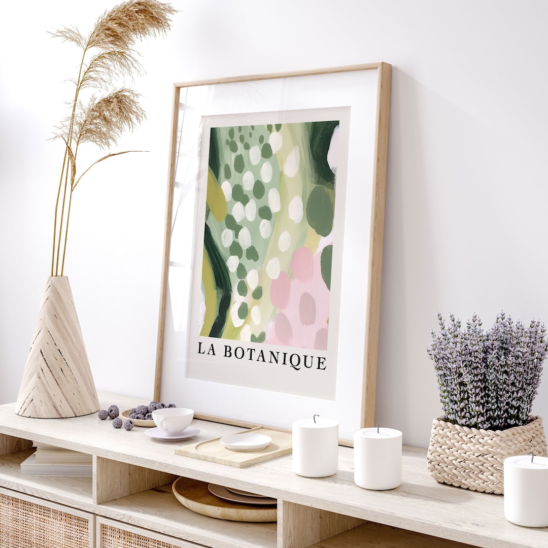 La Botanique Poster Flower Market Print Botanique Flowers - Etsy