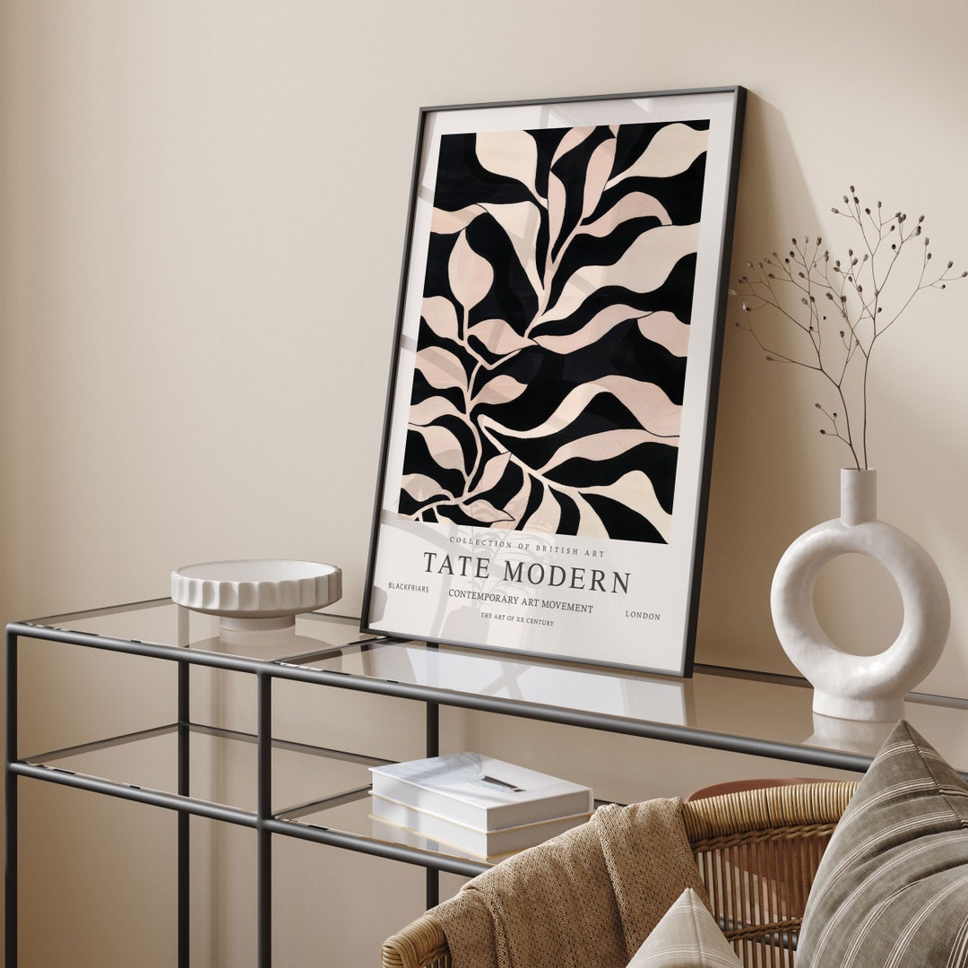 Tate Modern, Exhibition Poster, London Poster, Modern Abstract Art ...