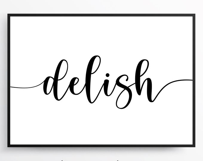 Bright Colourful Kitchen Print Kitchen Art Dining Room - Etsy